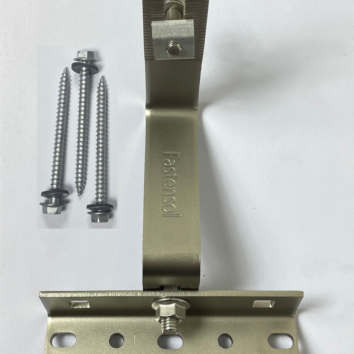 Fastensol Pantile Adjustable Roof Hook - Portrait — Solar Fasten UK